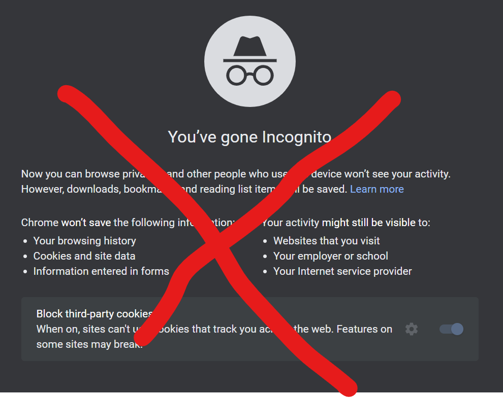 incognitored – One Finite Planet
